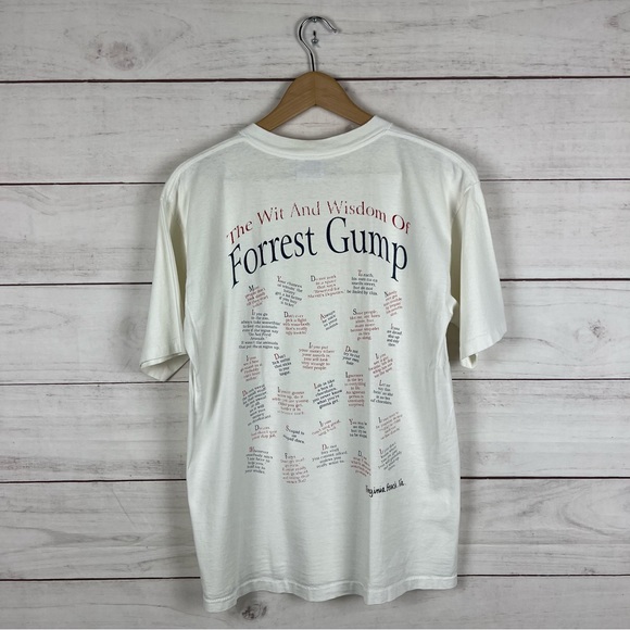 Vintage | Shirts | Vintage 994 Forrest Gump Movie T Shirt Large | Poshmark